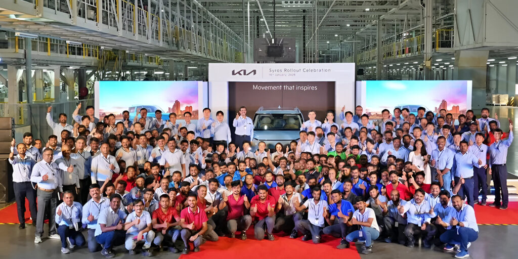 Kia begins production of Syros SUV from Anantapur plant - News