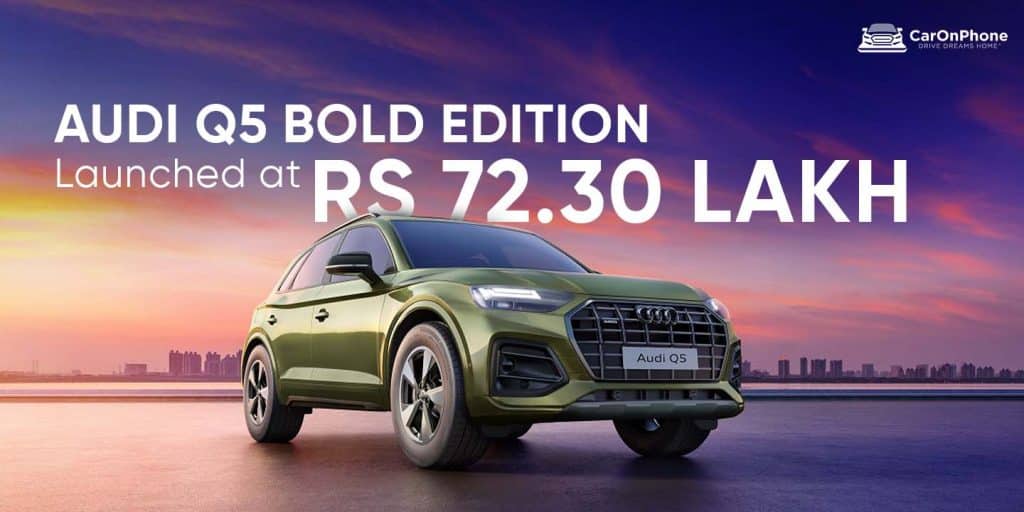 Audi Q5 Bold Edition Launched at Rs 72.30 lakh - News