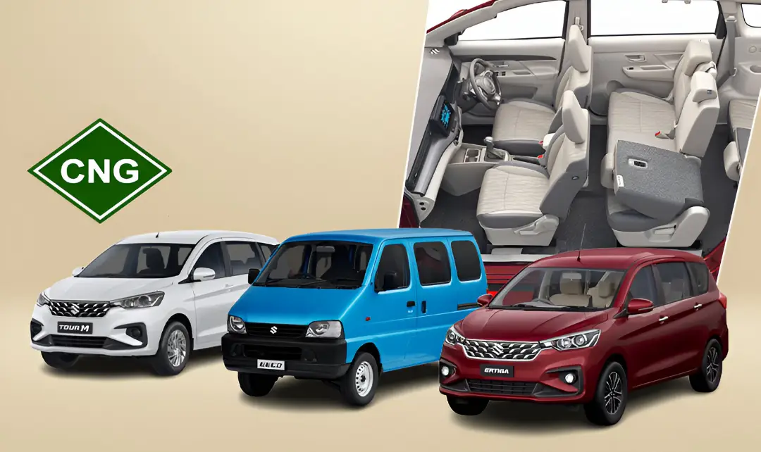 Best 7-Seater CNG Cars Under ₹10 Lakh in India