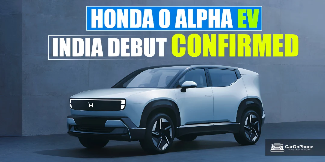 Honda 0 α (Alpha) Electric SUV India Launch In 2027