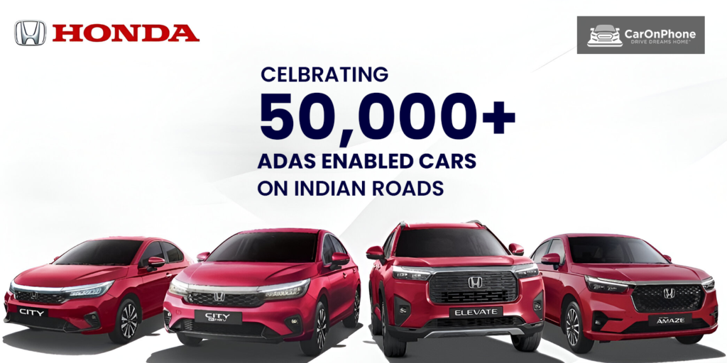 Honda India achieves milestone of selling 50,000 ADAS enabled cars on ...