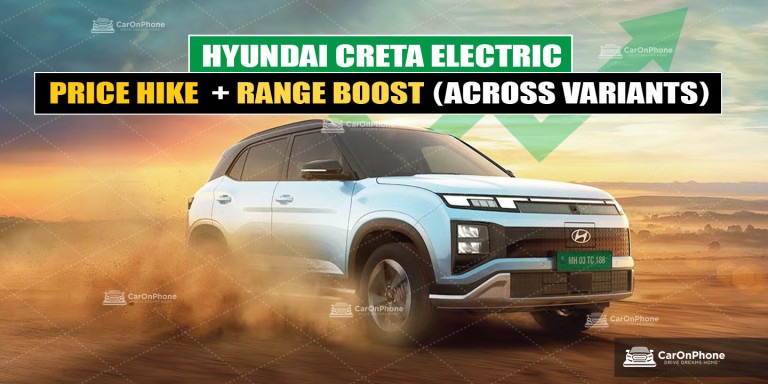 Hyundai Creta Electric Price Hiked, Range Boosted Across Variants - News