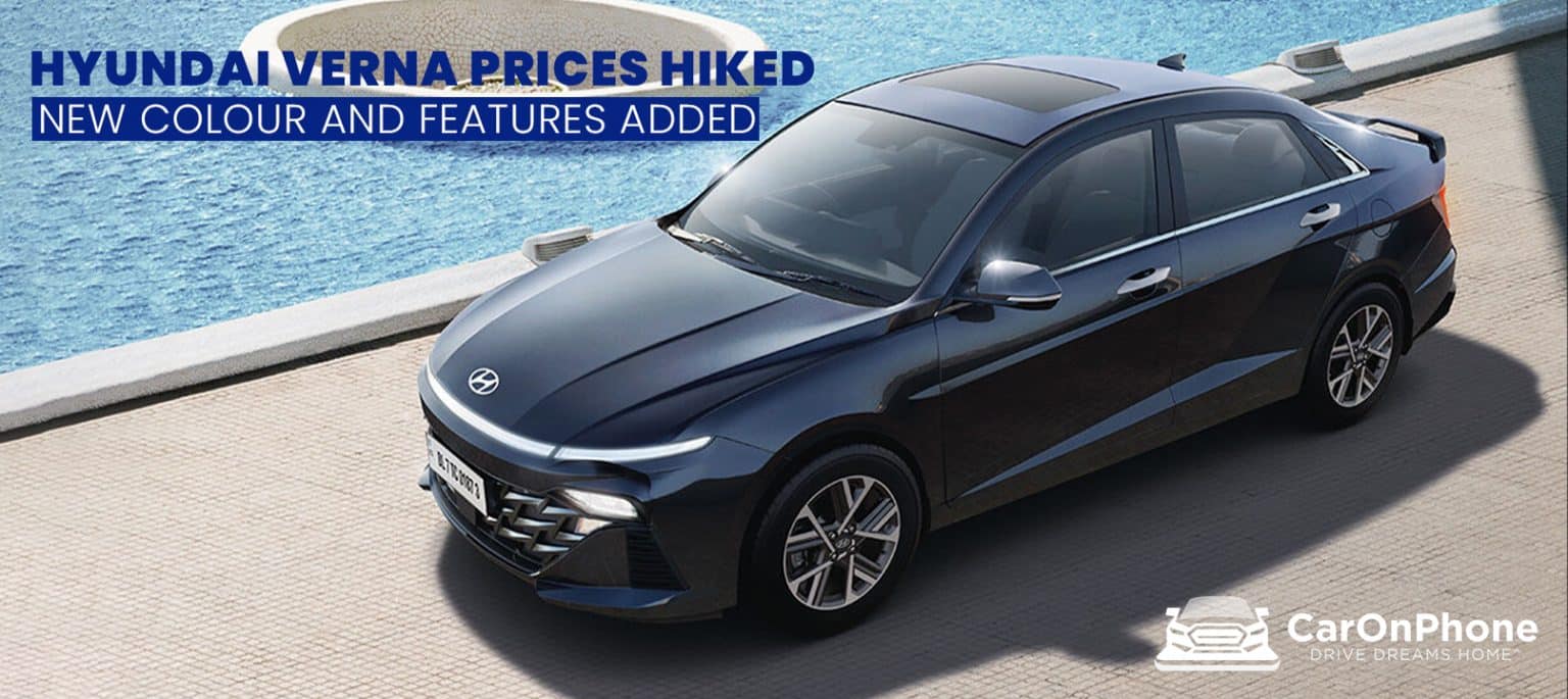 Hyundai Verna Prices Hiked; New Color and Features Added - News