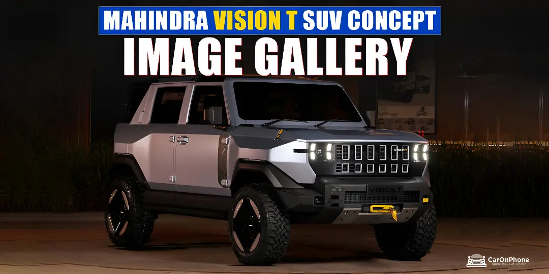 Mahindra Vision T SUV Concept: Exclusive Image Gallery