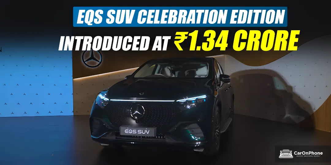 Mercedes-Benz EQS SUV Celebration Edition Launched at ₹1.34 Crore in India
