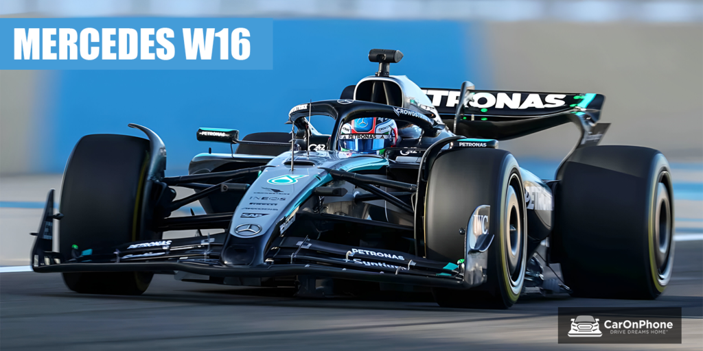 Mercedes W16 makes its debut on track for 2025 F1 season - News