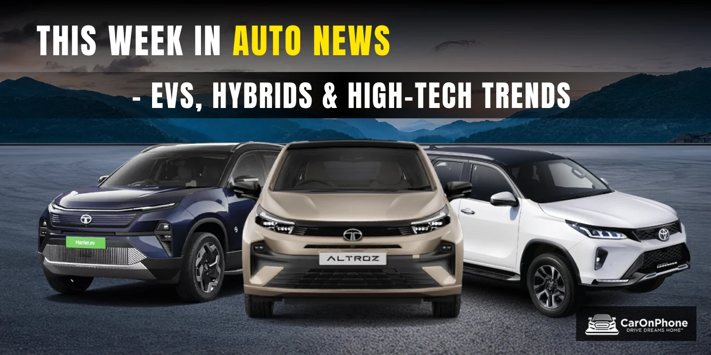 This Week in Auto News – EVs, Hybrids & High-Tech Trends