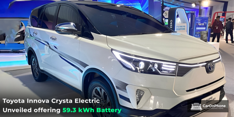 Toyota Innova Electric Unveiled offering 59.3 kWh Battery, 700 Nm ...