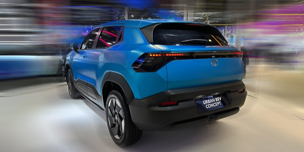 Toyota Urban BEV Concept showcased at Bharat Mobility Expo 2025 - News