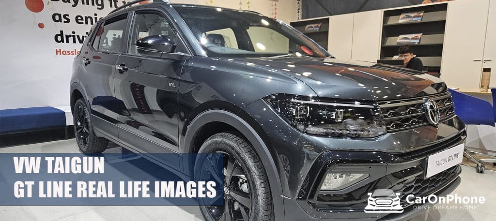 VW Taigun GT Line Real-Life Images - News