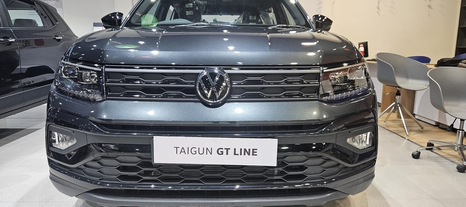 VW Taigun GT Line Real-Life Images - News