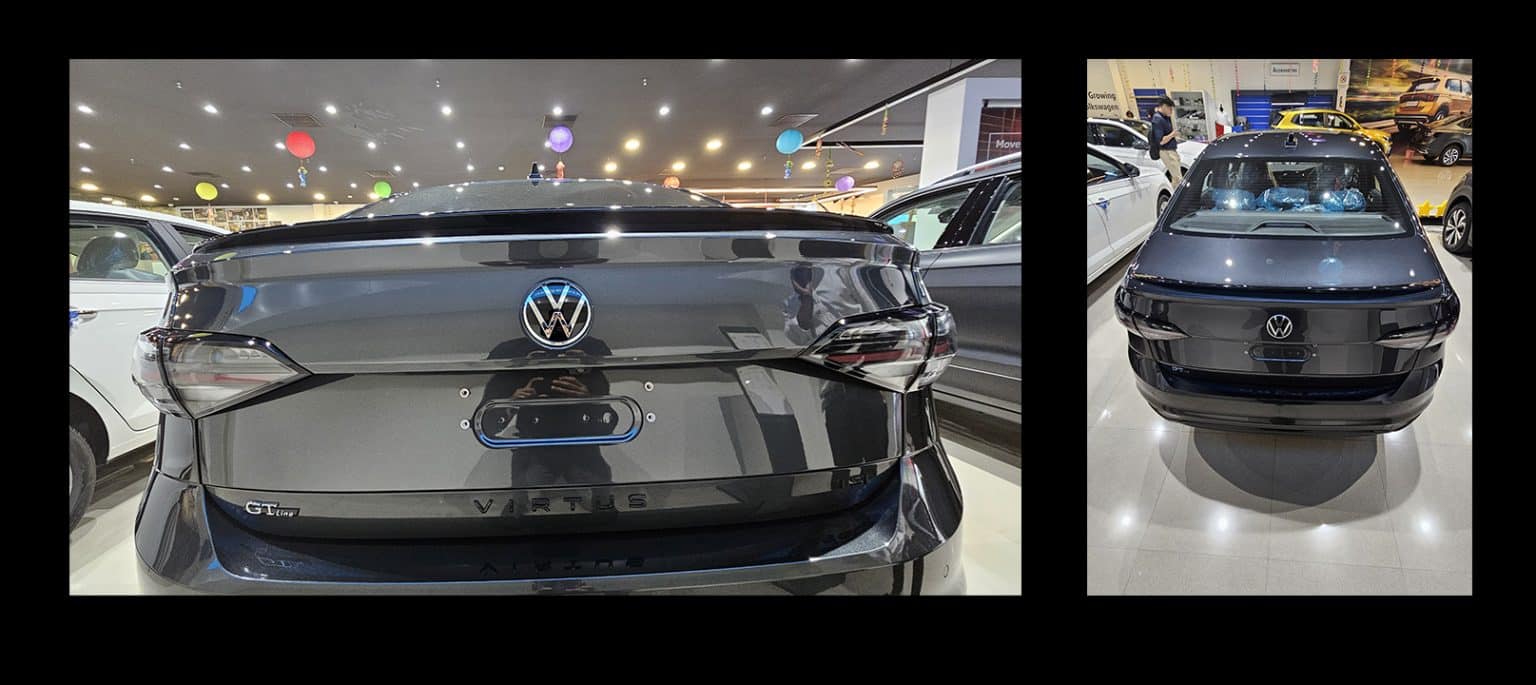 Volkswagen Virtus GT Line Variant Real-life Images - News