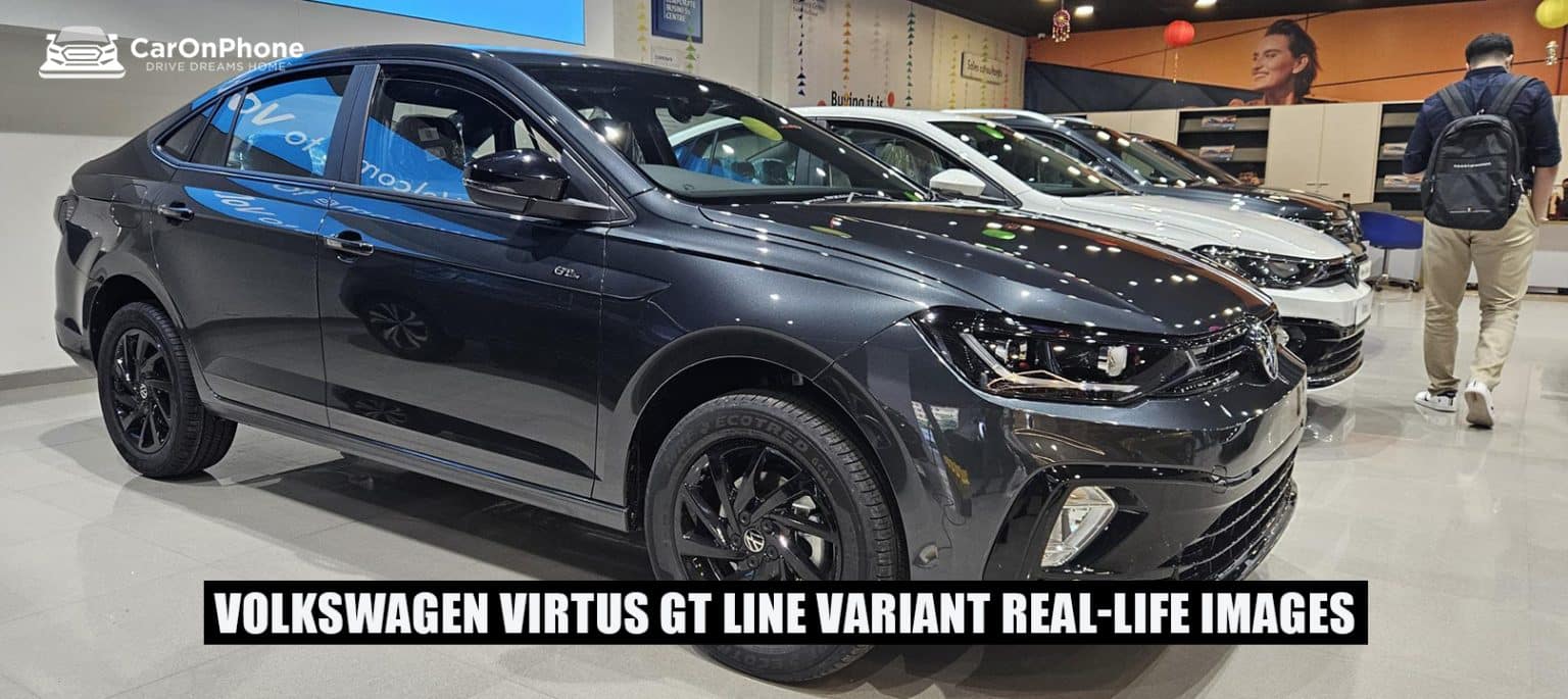 Volkswagen Virtus GT Line Variant Real-life Images - News