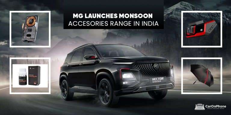 MG India Launches Monsoon Accessories Collection - News